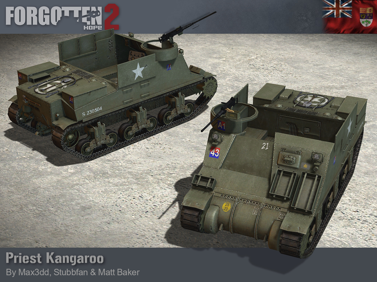 Forgotten Hope - Vehicles