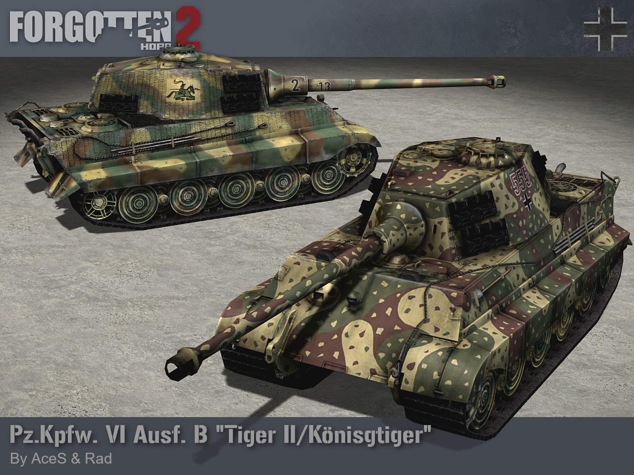 Forgotten Hope - Vehicles