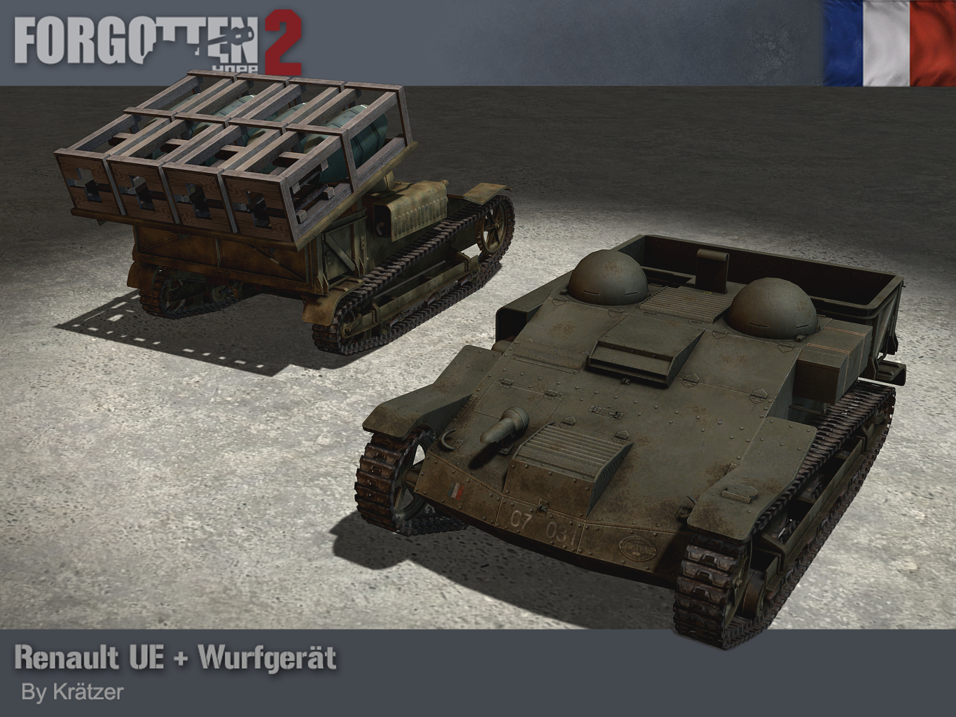 Forgotten Hope - Vehicles